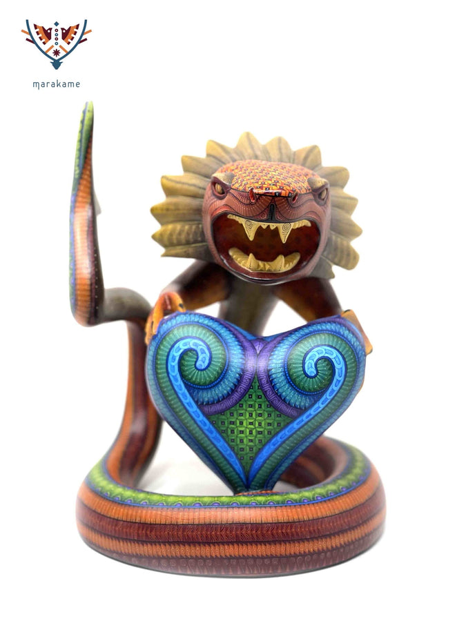 Alebrije Quetzalcoatl Ladxido Arte Marakame