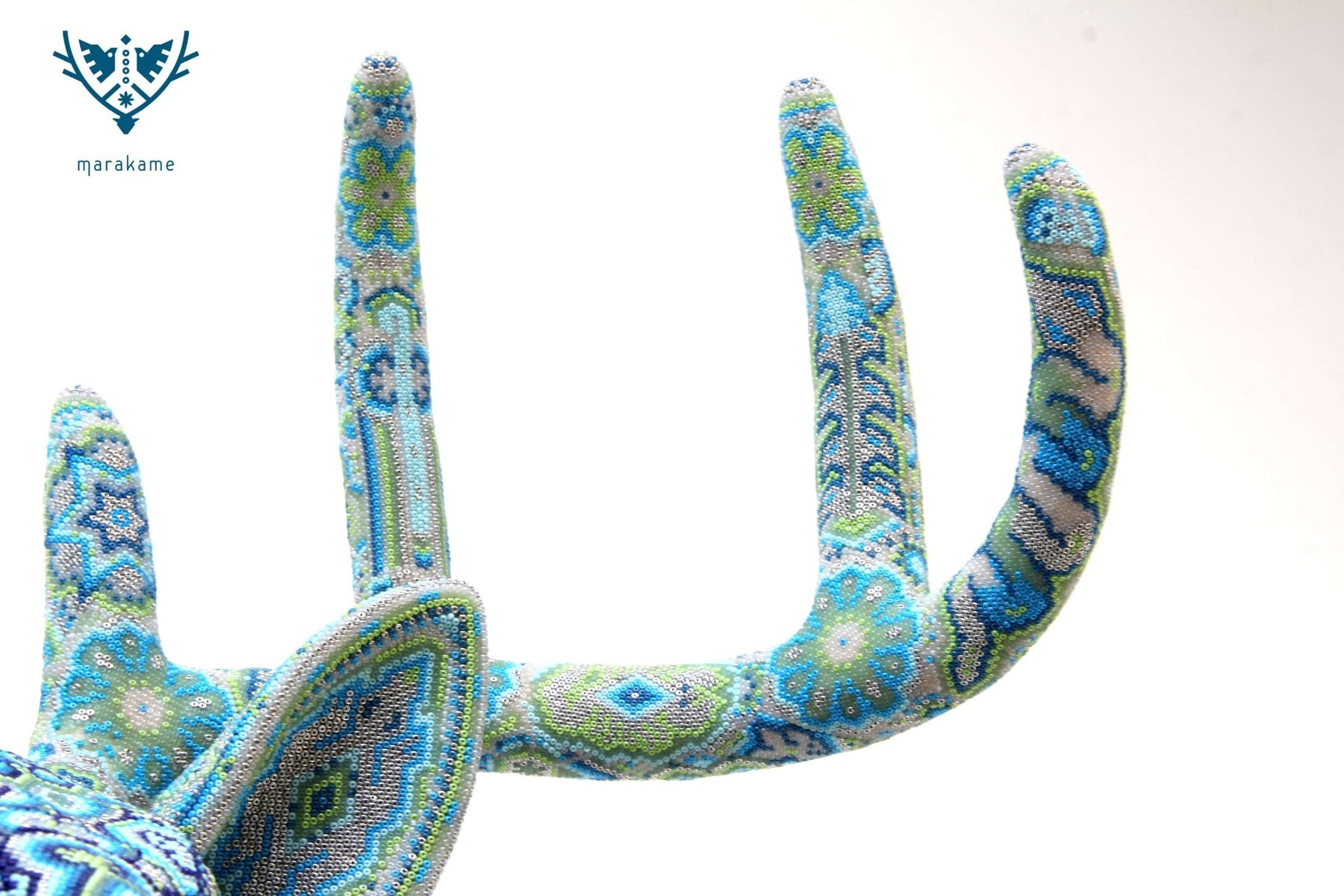 Escultura Arte Huichol - Tamatsi Kauyumarie - Arte Marakame