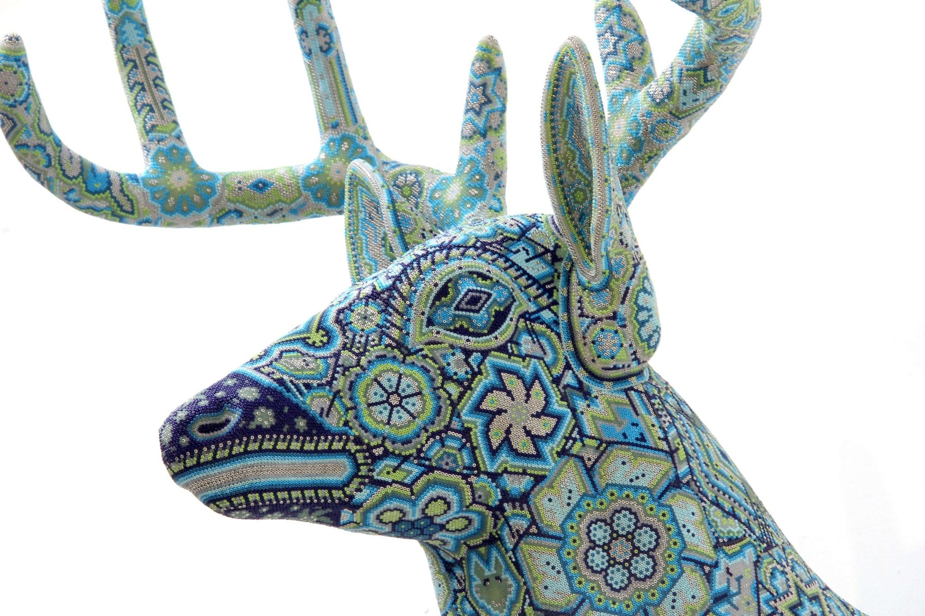 Escultura Arte Huichol - Tamatsi Kauyumarie - Arte Marakame