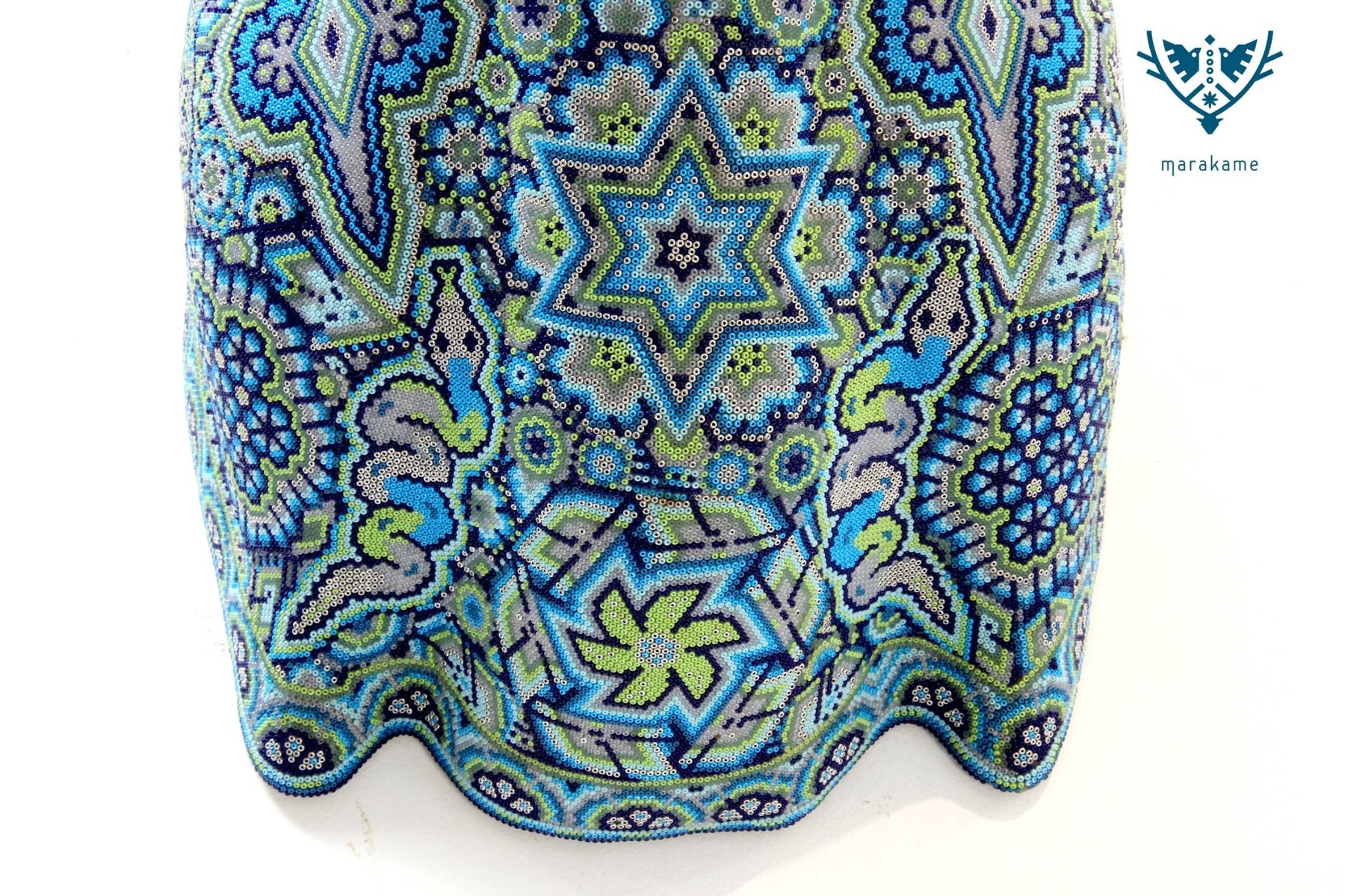 Escultura Arte Huichol - Tamatsi Kauyumarie - Arte Marakame