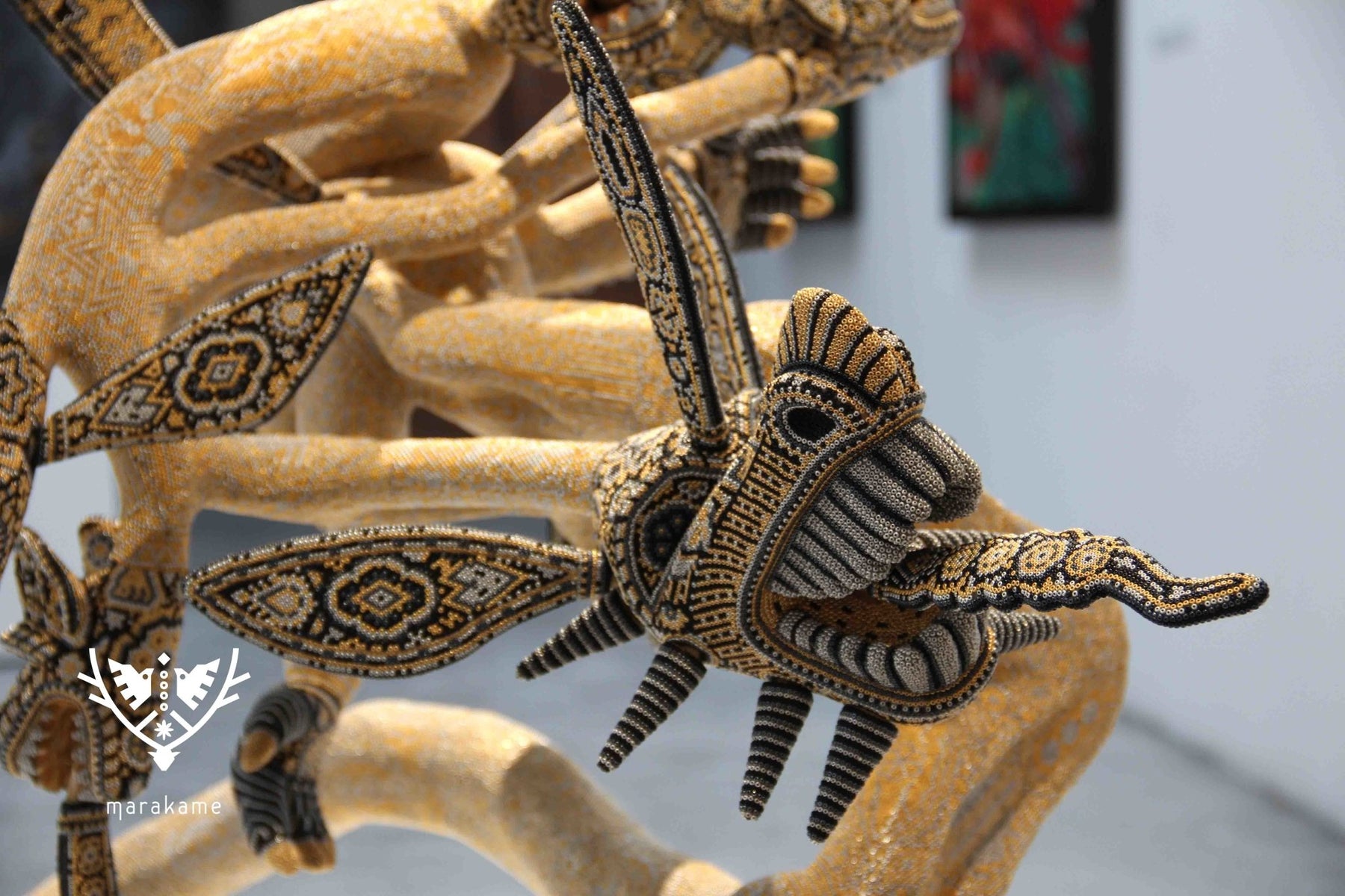 Escultura huichol - Tatewari - Arte Marakame