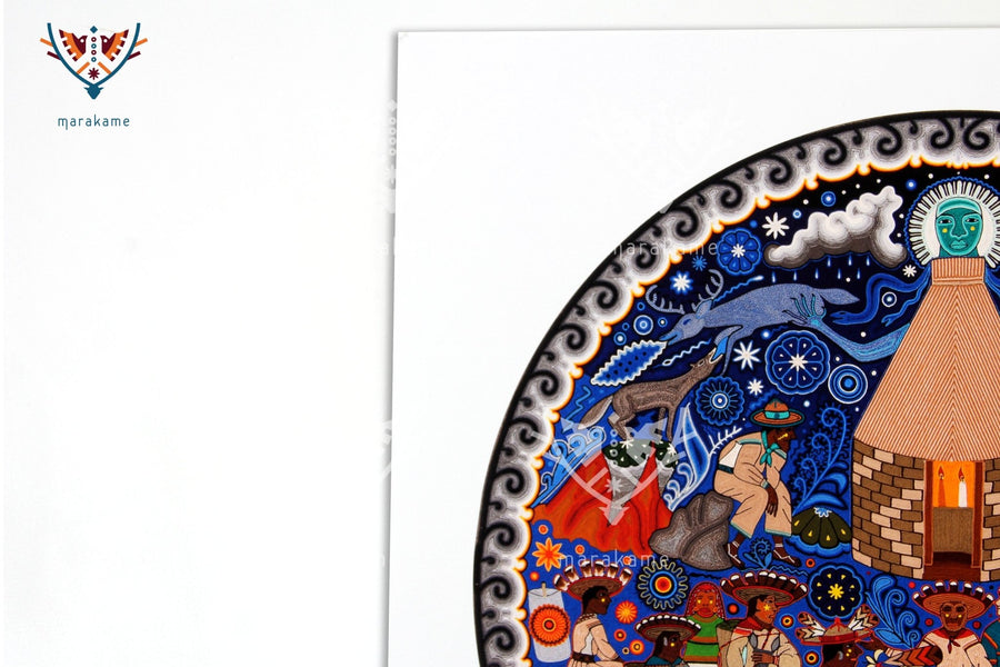 Hikuri Neixa - Danza del peyote en centro ceremonial - 02/25 - 45 x 45 ...