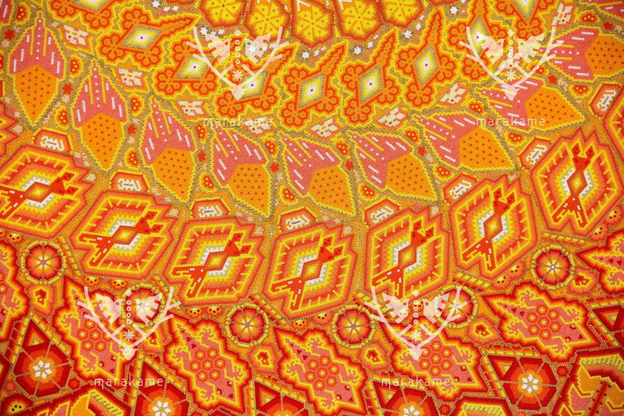 Nierika de Chaquira Círculo Huichol - Tawexika - Nuestro padre Sol - 1 ...